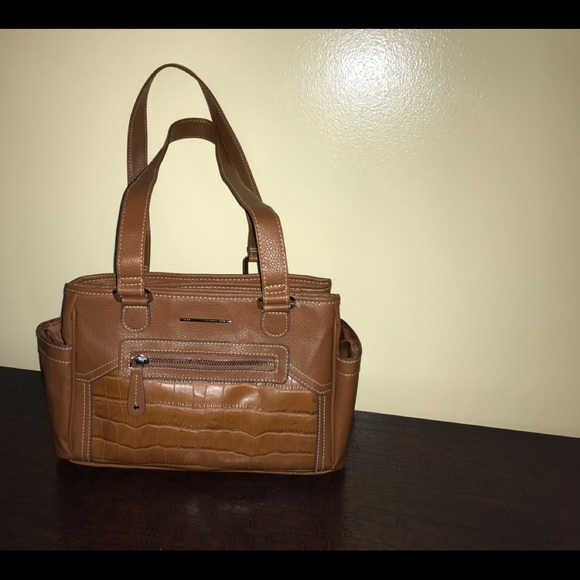Bags | Camel Color Tote Hand Bag Purse | Poshmark